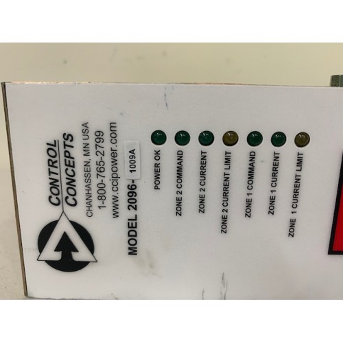 AMAT 0190-50834 Control Concepts 2096-1009A SCR Power Controller